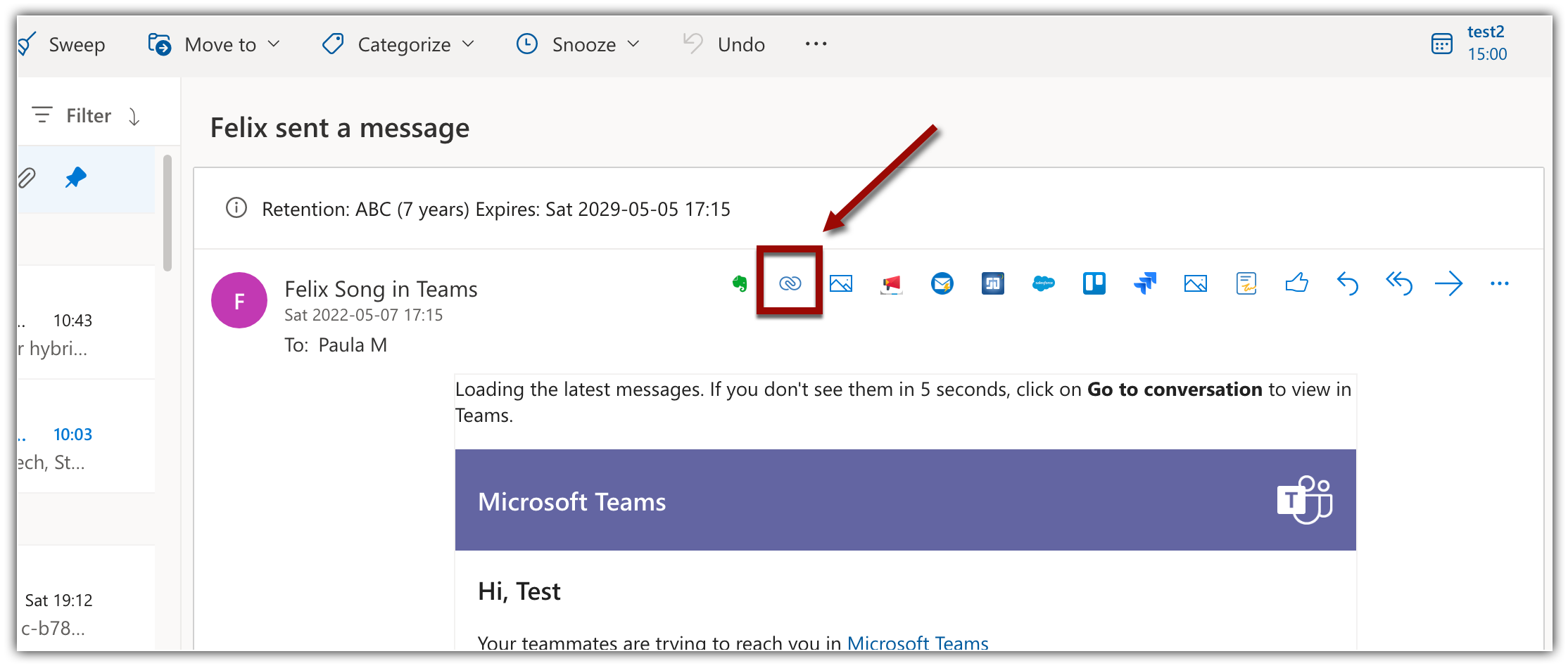 Zoho CRM - Microsoft Outlook add-in