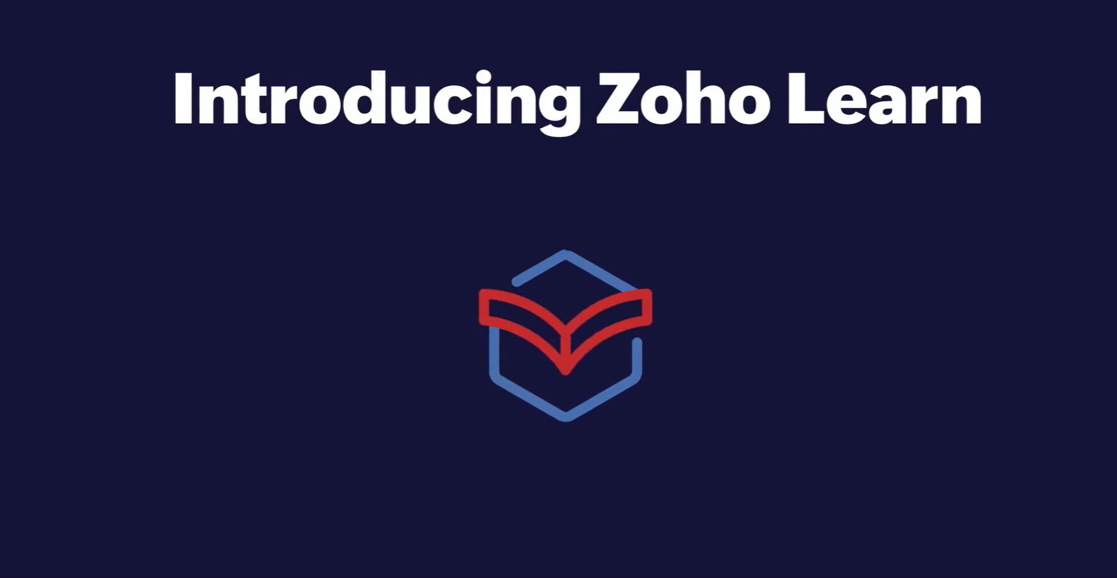 Zoho Learn - Introduction Video