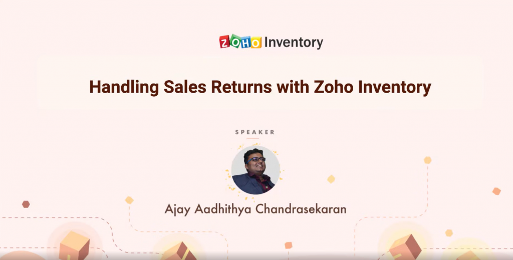 Zoho Inventory - How to manage Sale Returns