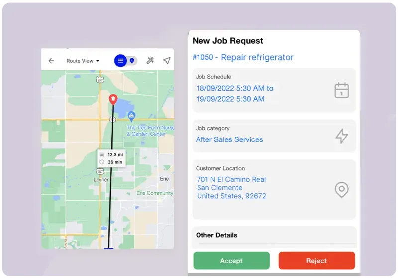 Zuper Field Service - Mobile App