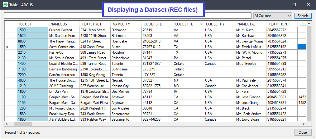 Sage 300 Fast DB Tools