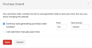 Zoho Books - How to Create Purchase Orders