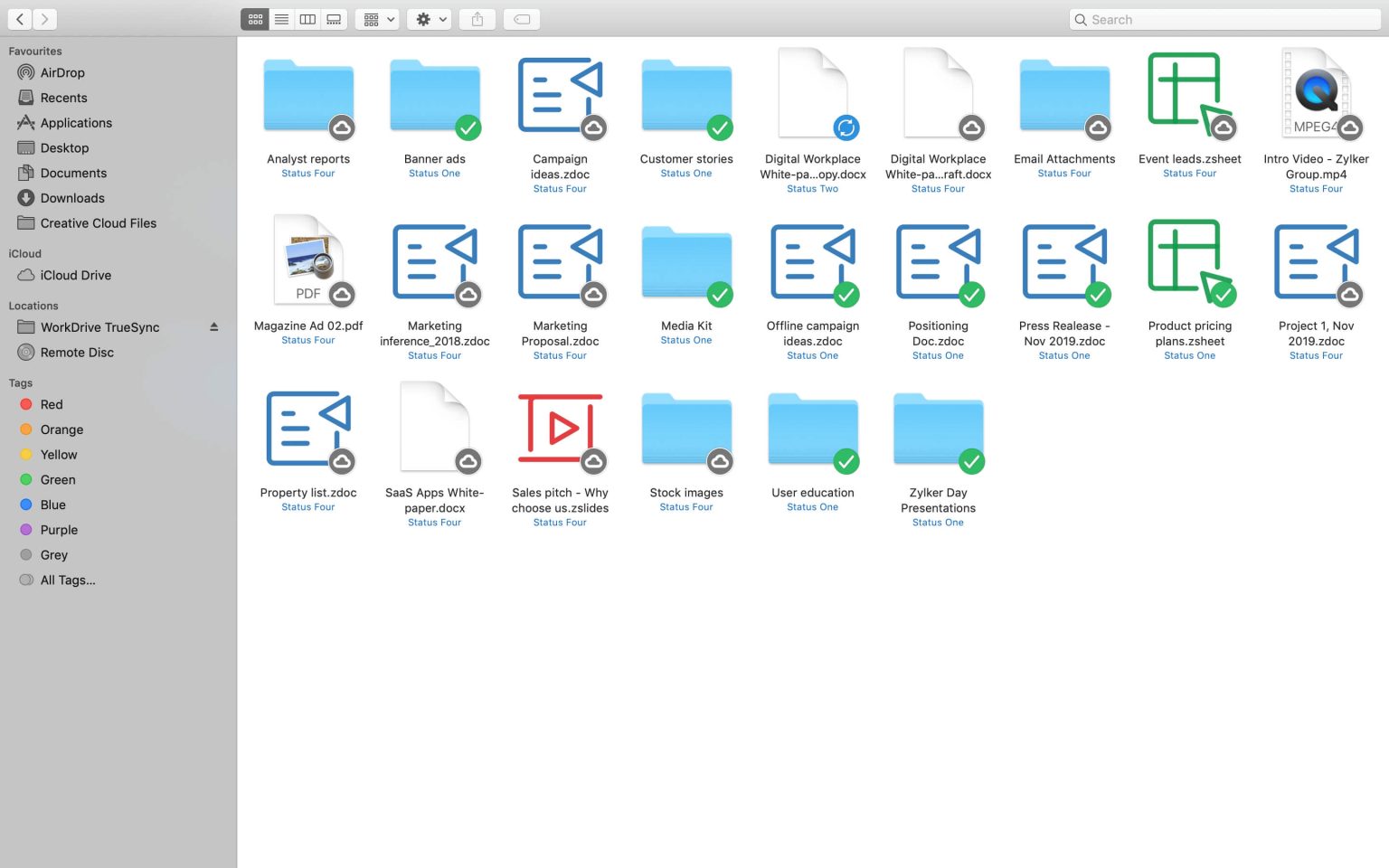 Desktop App for Zoho WorkDrive
