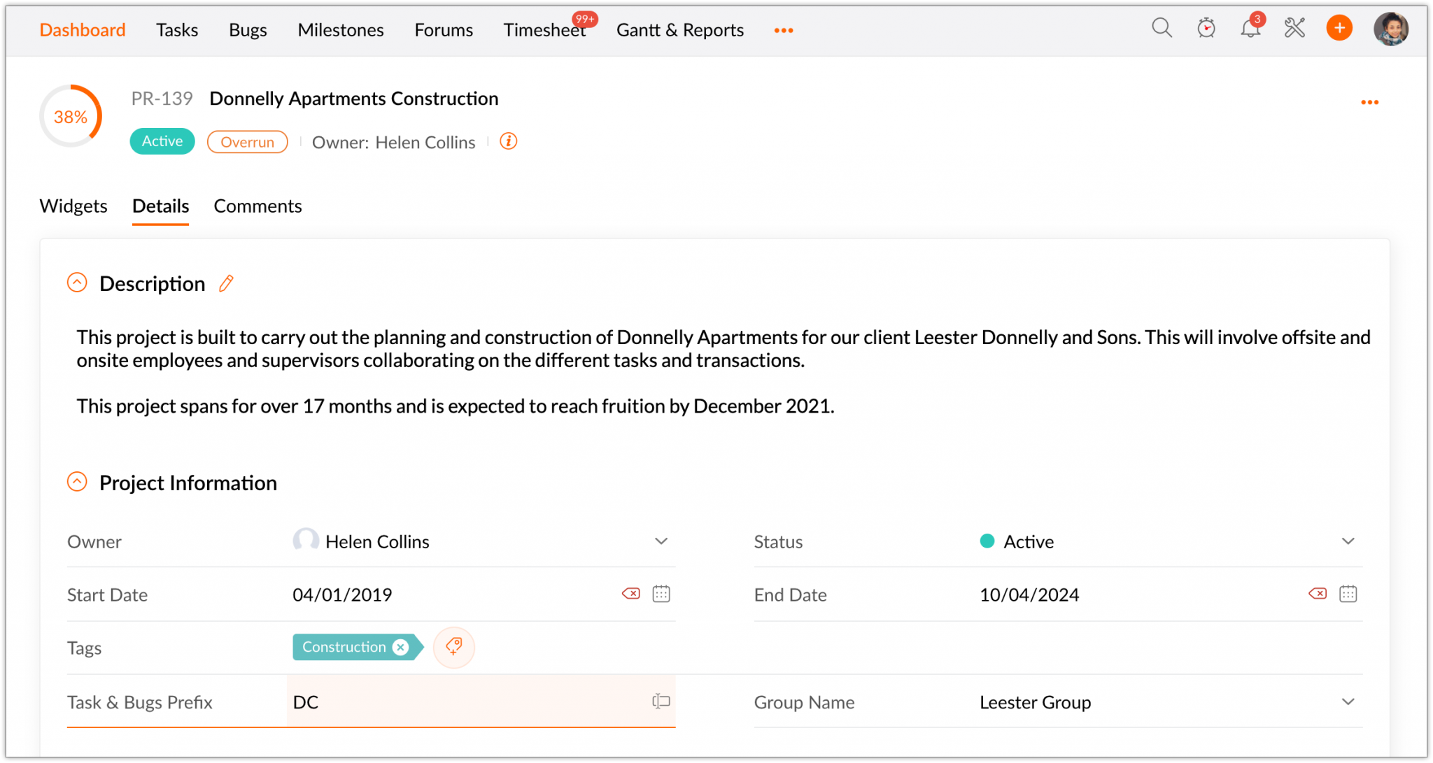 Zoho Projects - How to Change Project Numbering Settings