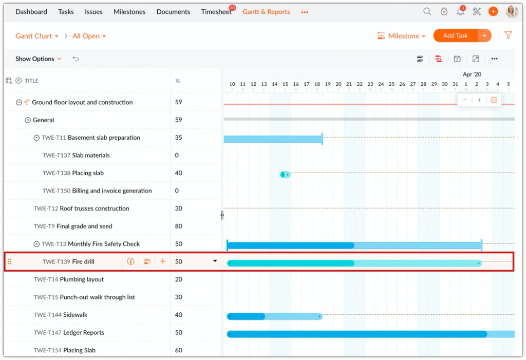 How to Create Subtasks in Zoho Projects - Acute Data Systems